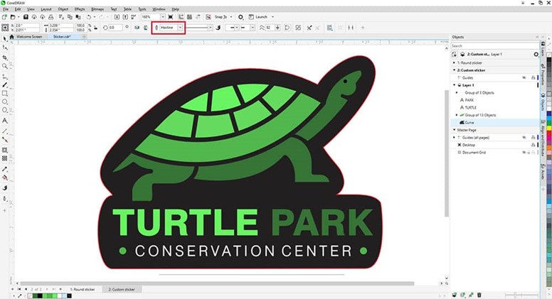 Cara Membuat Dekal dan Stiker Kustom - Coreldraw Indonesia